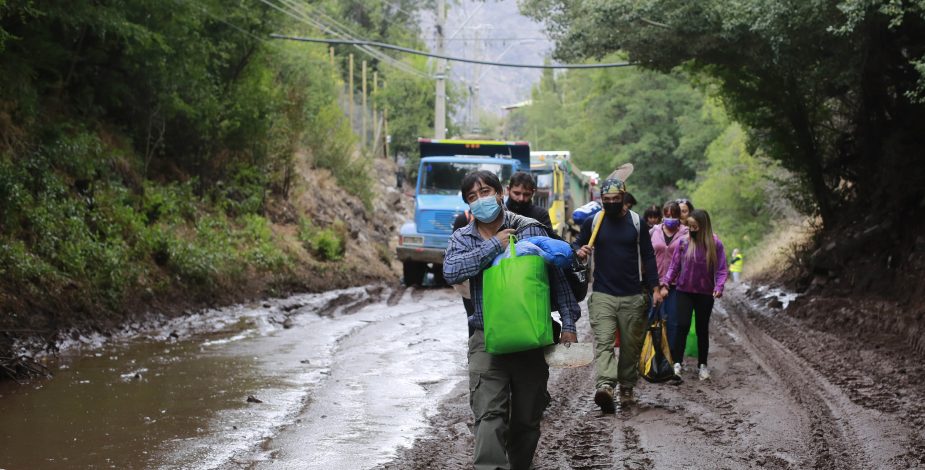 Onemi Anunció Evacuación En El Sector El Alfalfal De San José De Maipo