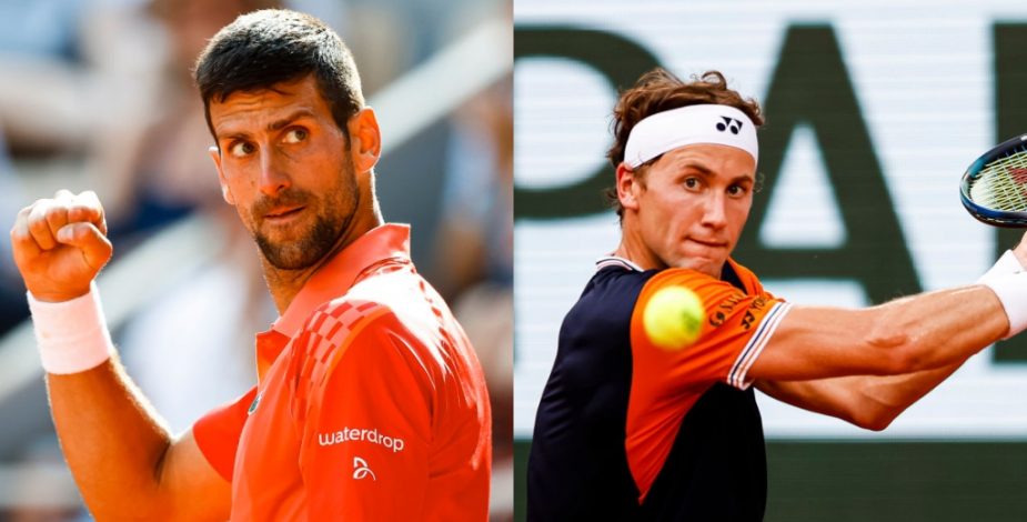 El Camino De Novak Djokovic Y Casper Ruud Por El Cual Llegaron A La